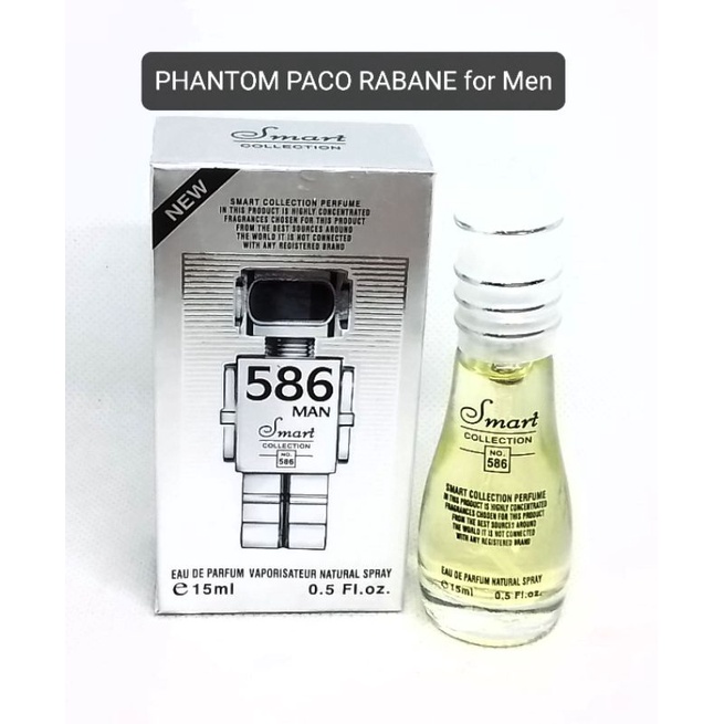 SMART COLLECTION PERFUME NO. 586 FOR MEN 15 ML EDP | Shopee Philippines