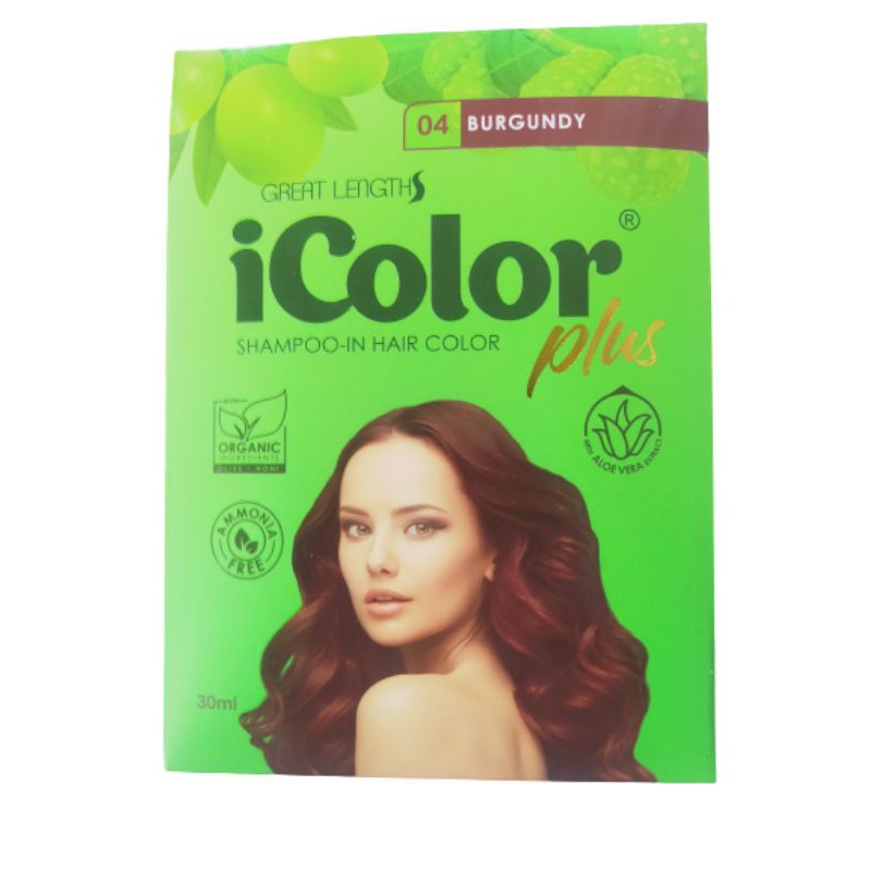 iColor Plus Hair Dye Shampoo | Shopee Philippines