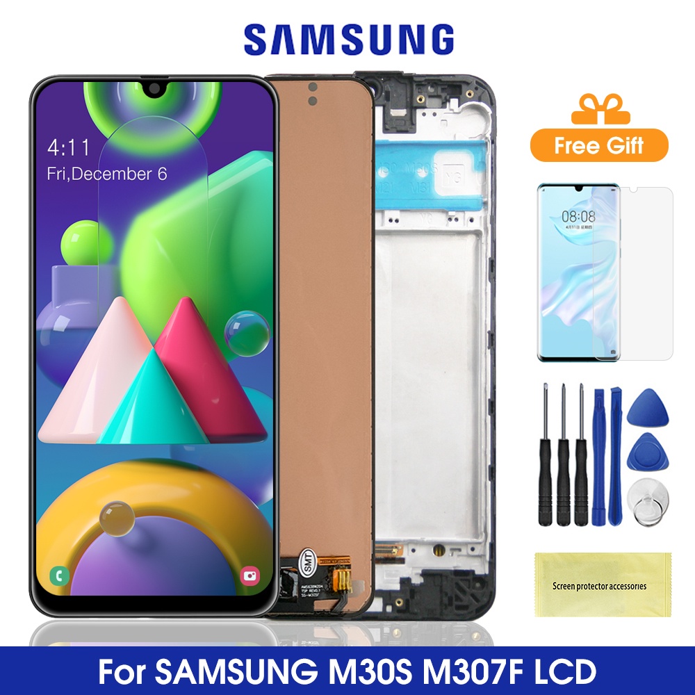 Lcd For SAMSUNG Galaxy M30S 2019 LCD Display Touch Screen Digitizer ...