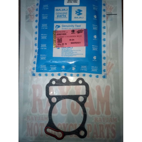Cylinder Base Gasket Rouser 135 / 150NS / Boxer CT150 JD521002 | Shopee ...
