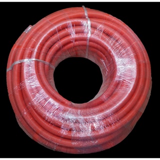 per roll PVC FLEXIBLE HOSE 1/2" X 50 METERS 100 METERS CORRUGATED FLEX PIPE FIRE RETARDANT ...