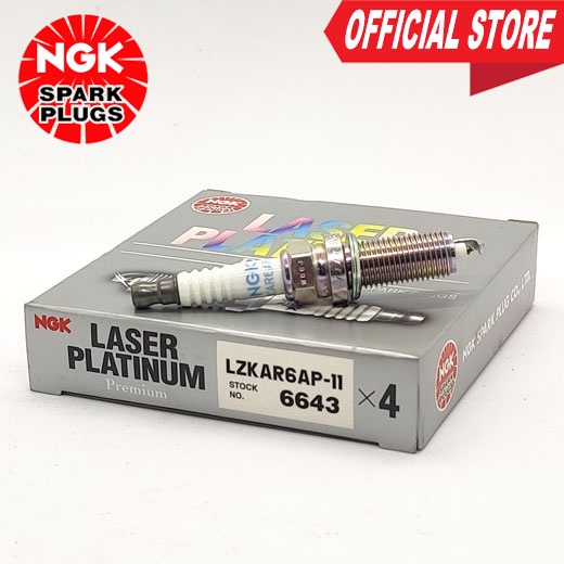 NGK LZKAR6AP-11 Laser Platinum Spark Plug for Nissan Grand Livina and ...