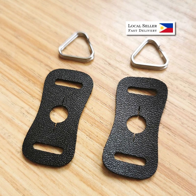 D-SLR RF Mirrorless Camera Strap Lug Ring or Leather Cover Set | Shopee ...