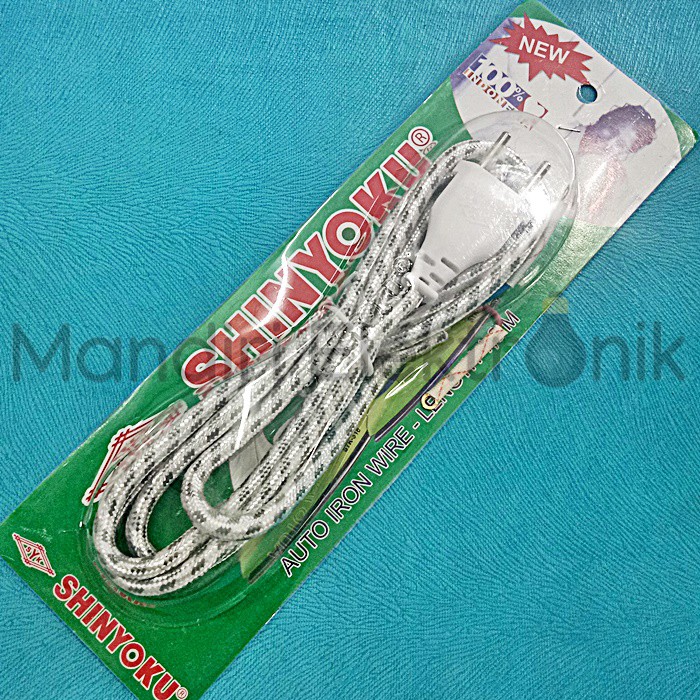 Shinyoku Flat Head Ironing Cable 1,8M (Cable Contents 2) | Shopee ...