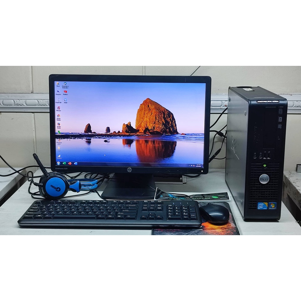 COMPUTER PACKAGE SET | INTEL CORE 2 DUO | 4GB RAM | 160GB HDD | SFF ...