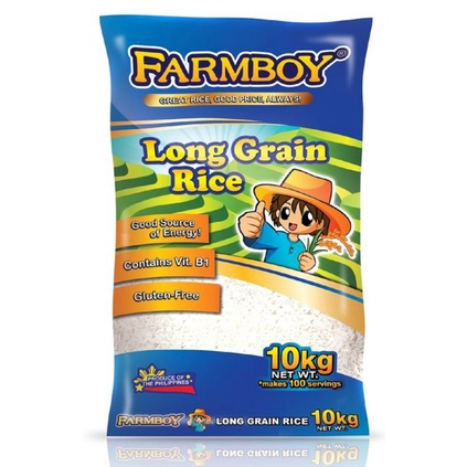 Farmboy Long Grain 10kg | Shopee Philippines