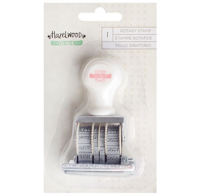 1 Canoe 2 Hazelwood Flower Rotary Date Stamp | Shopee Philippines