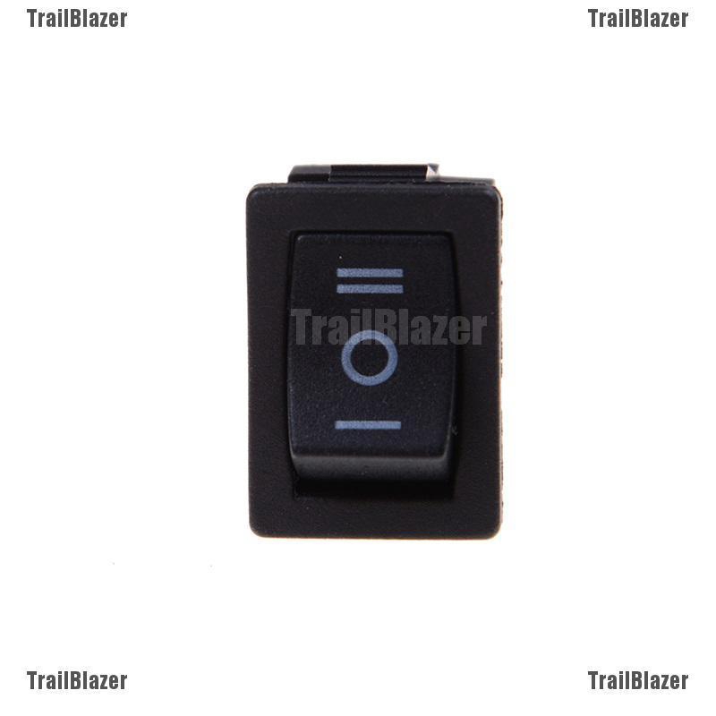 Tbph 5 pcs SPDT On/Off/On Mini Black 3 Pin Rocker Switch AC 6A/250V 10A ...