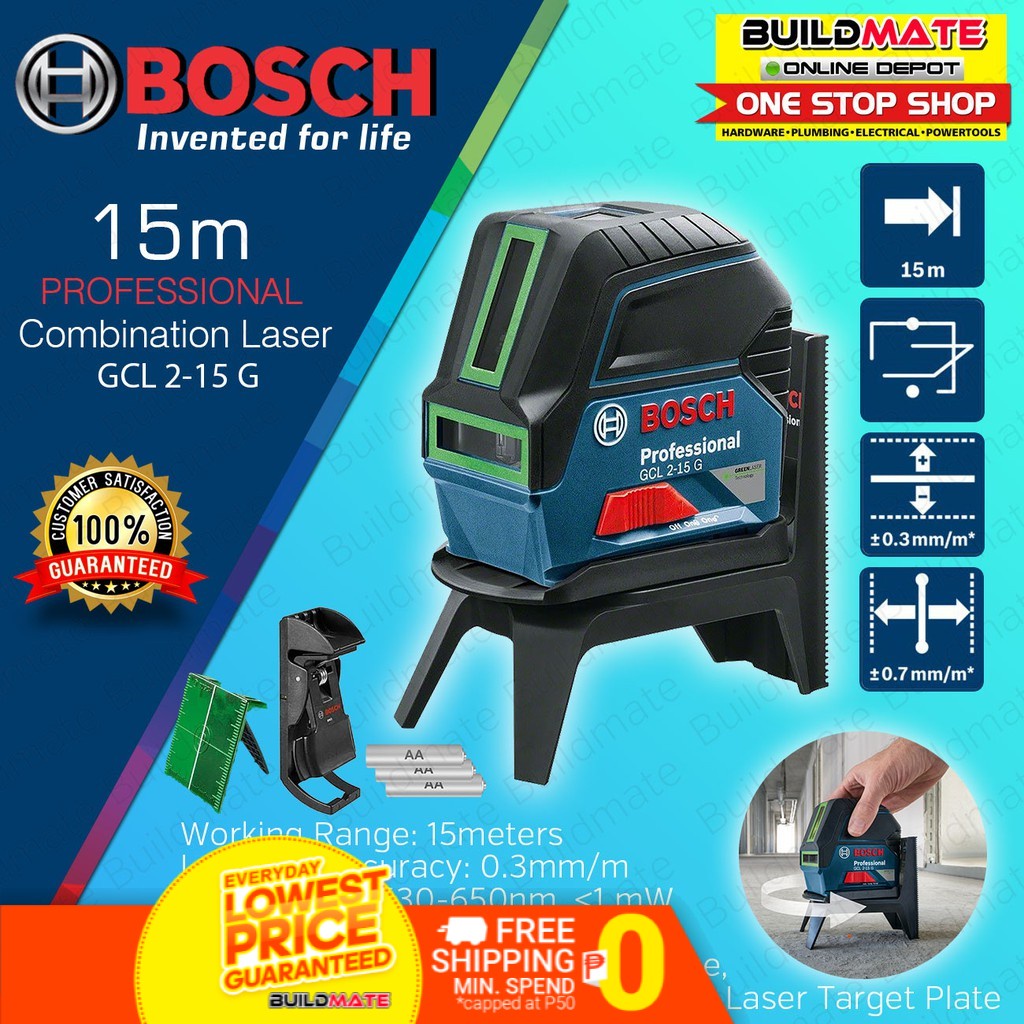 BOSCH Professionals GCL 2-15 G Combi Laser 0601066J00 100% ORIGINAL / AUTHENTIC •BUILDMATE• BMT ...