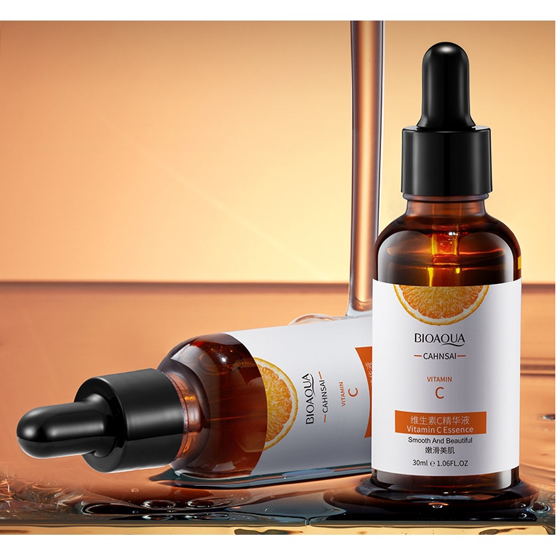 BIOAOUA Natural Vitamin C Hydrate Serum Face Whitening Dark Lip ...