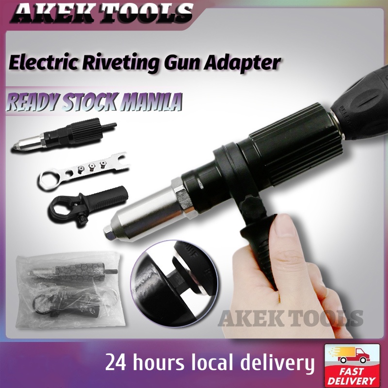 Electric Riveter Drill Rivet Machine Rivet Nut Riveting Electric Tool ...