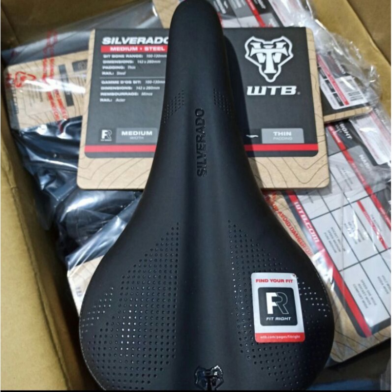 Wtb Silverado Bicycle Seat Saddle | Shopee Philippines