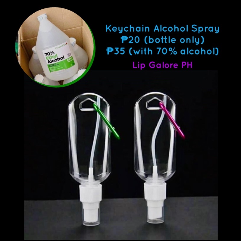 Keychain Alcohol Spray | Shopee Philippines