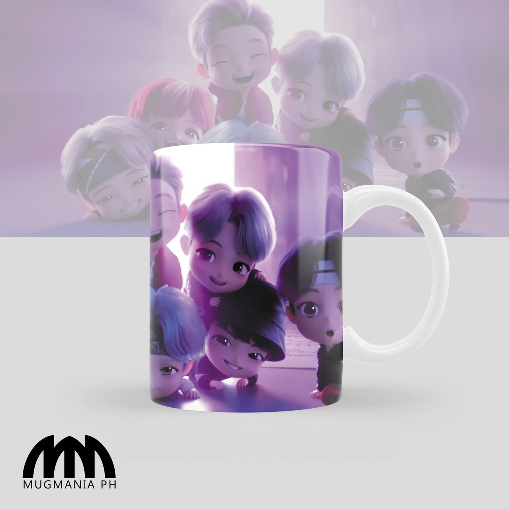 KPOP Mugs - Mugmania - Member - Jungkook, V , Jimin , Jin , Suga , RM ...