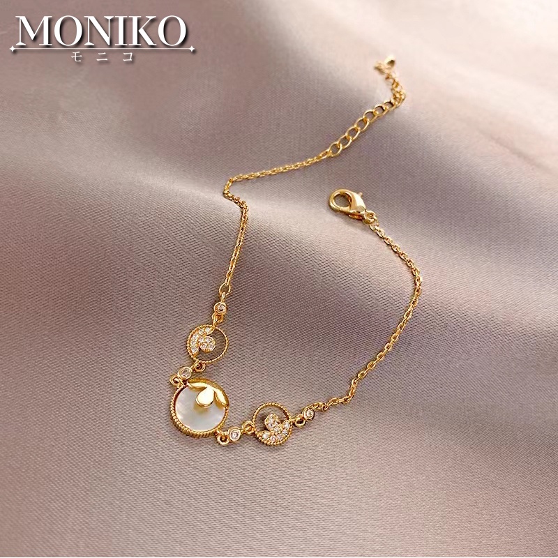 MONIKO Original Design 18k Real Gold Plated Fritillaria of Flowers ...