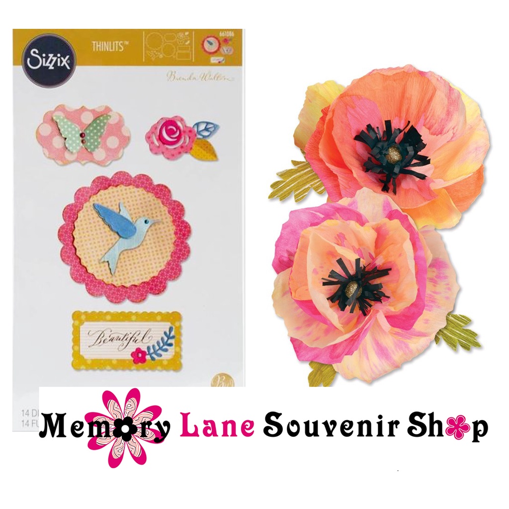 Sizzix Thinlits Large Die Sets # 9 | Shopee Philippines