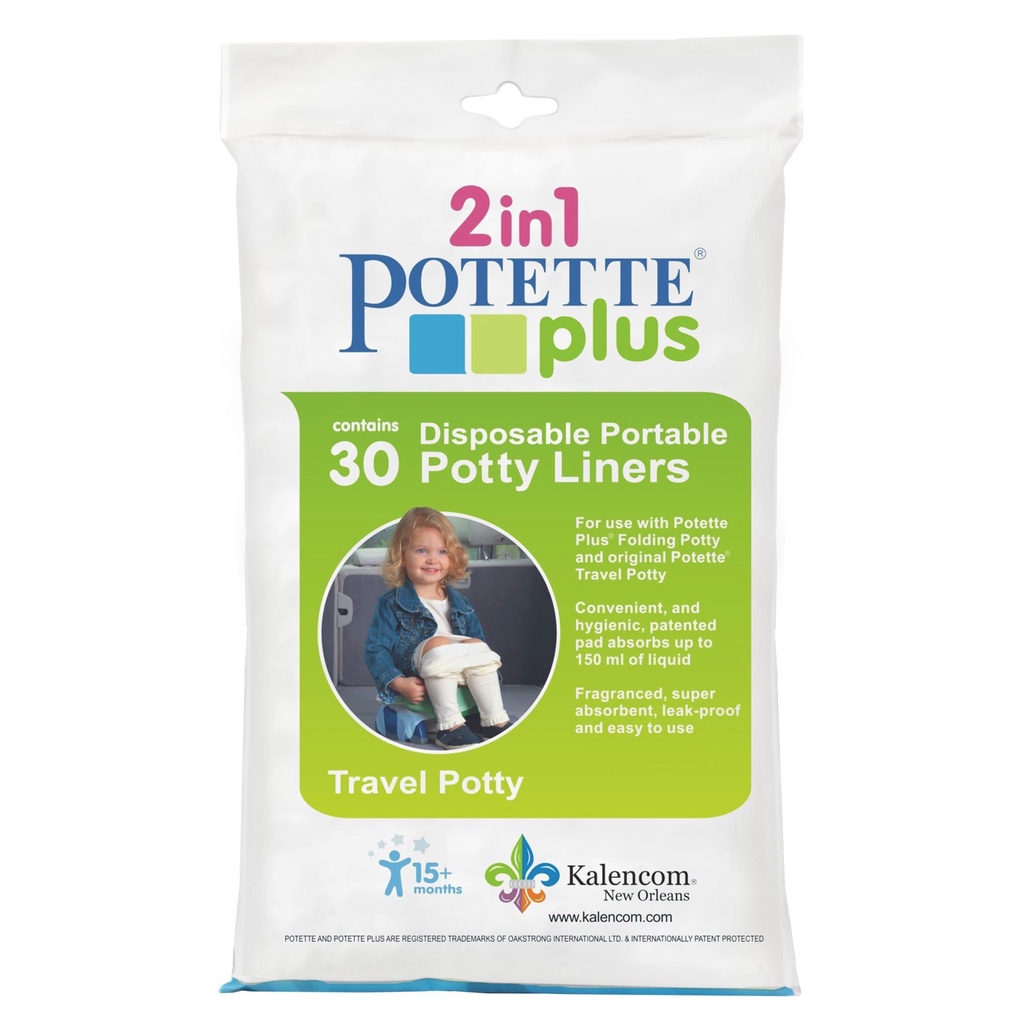 2in1 Potette Plus Disposable Potty Liners, 30pack | Shopee Philippines