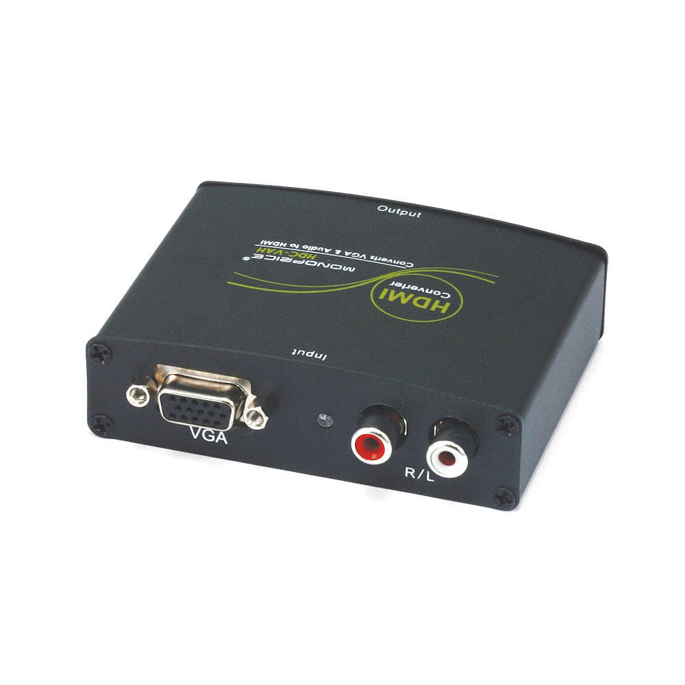 VGA TO HDMI OUTPUT AUDIO/ INPUT ADAPTER ACCESS. | Shopee Philippines