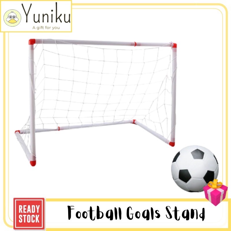 Mainan Budak Portable Football Goals Stand Children Football Soccer ...