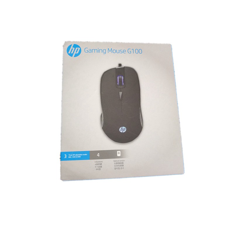 HP G100 HIgh Performance Gaming Mouse | Shopee Philippines