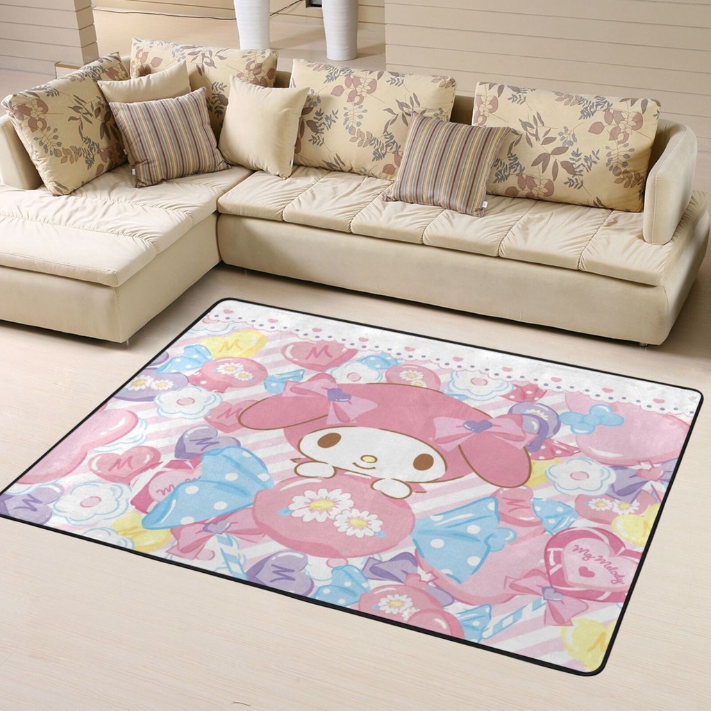 Sanrio My Melody Decorating Large Rug Floor Carpet Yoga Mat,Indoor ...