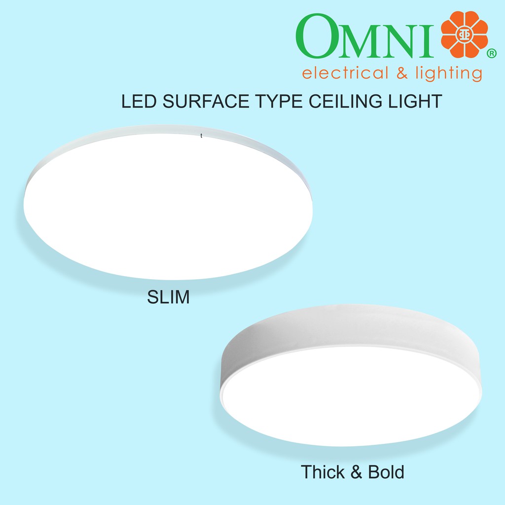 OMNI LED Surface Type Ceiling Lamp Light | Shopee Philippines