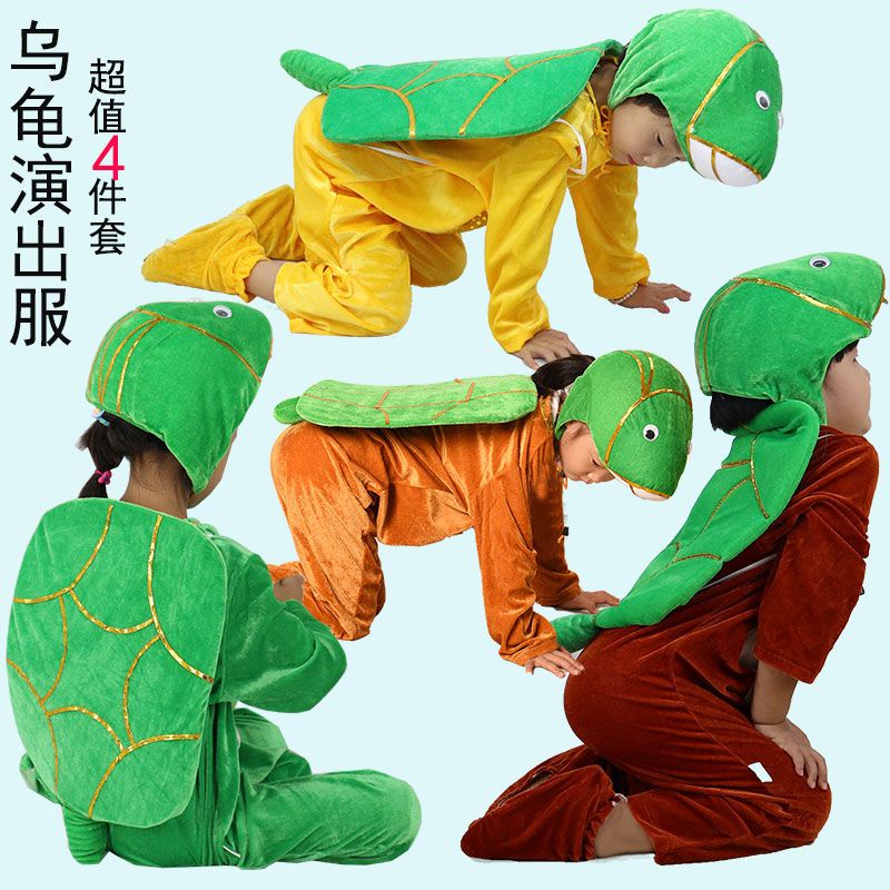 【Ready Stock】Children's Tortoise Animal Performance Costume Dress For ...