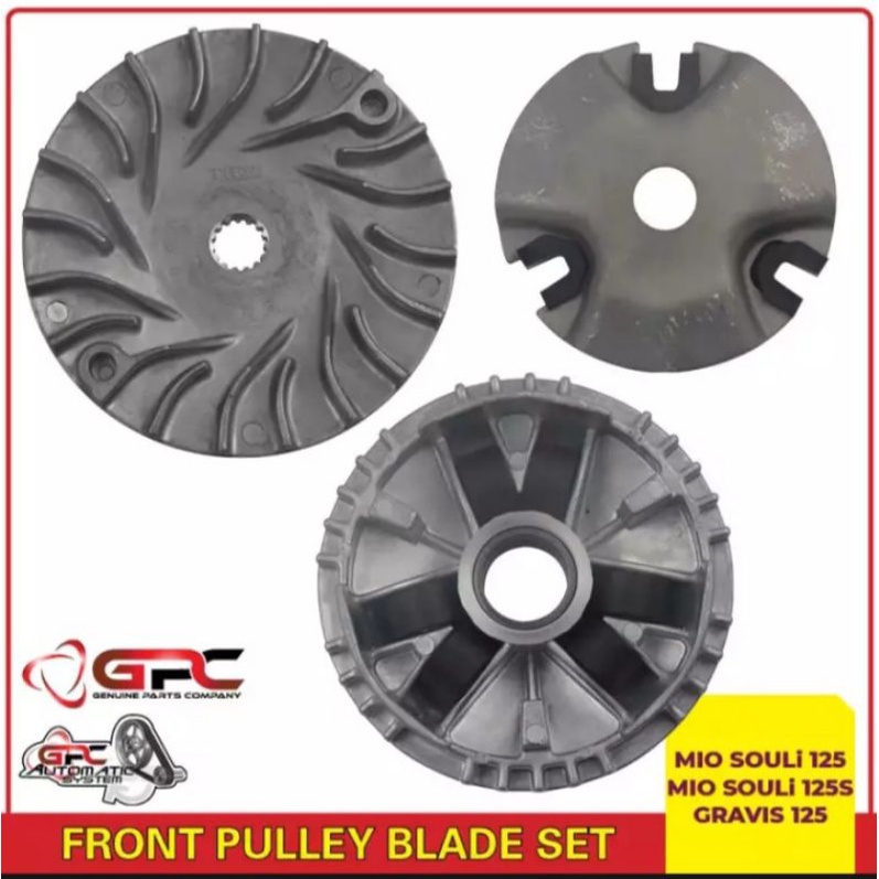 MIO i125, mio 125s, Gravis front pulley complete set gpc | Shopee ...