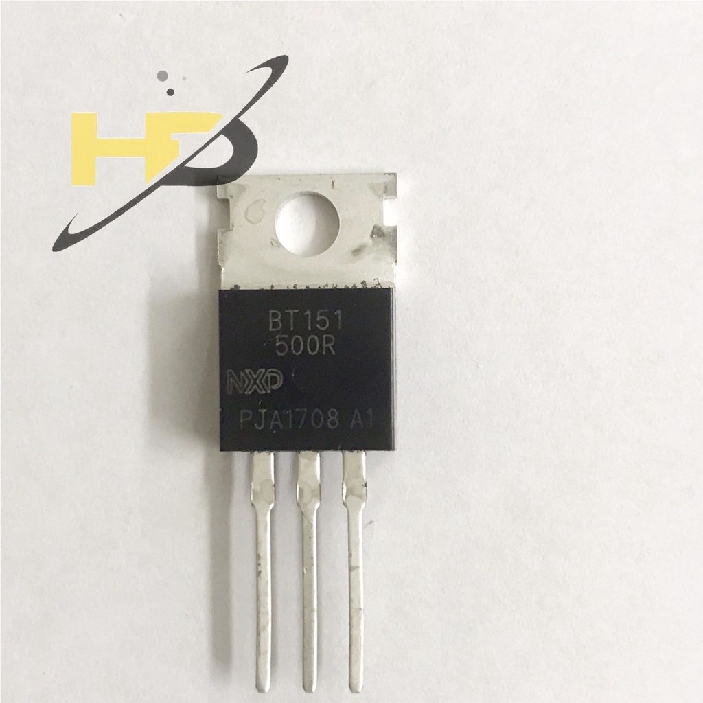 Thyristor NXP BT151 500R 12A 500V TO220 Control Rectifier Pin Type ...