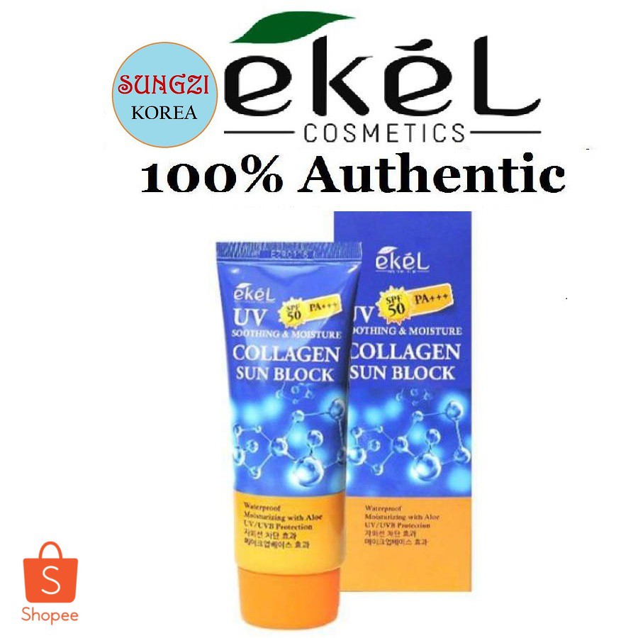 EKEL UV Collagen Sun Block 70ml exp:2024.05 | Shopee Philippines