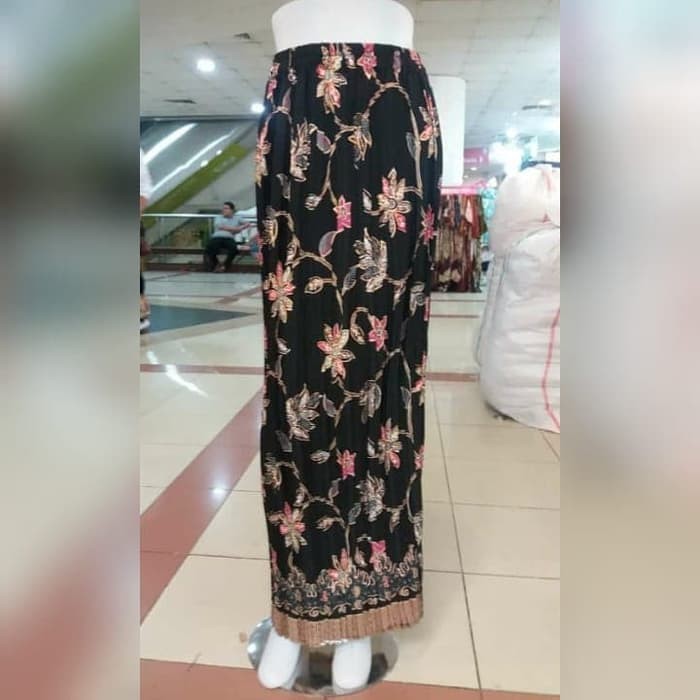 Mojang Pink Kebaya Bottom Plisket Skirt Long Plisket Skirt Kebaya Skirt ...