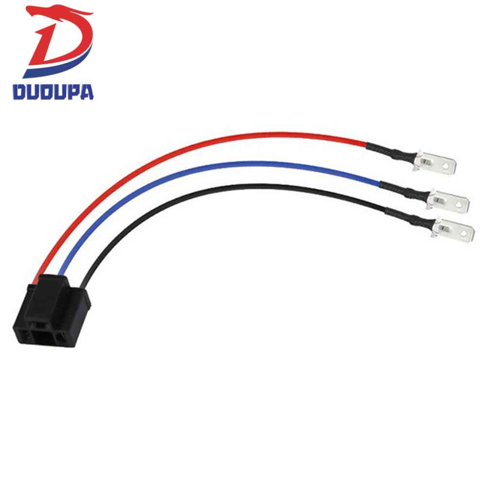 Car LED Headlight Lamp Bulb Socket Wiring Harness Female Head Connector ...