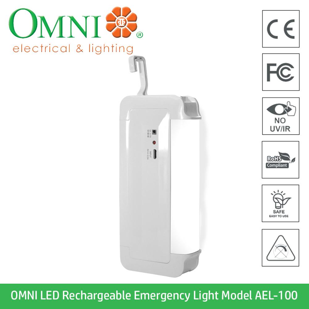 OMNI LED Rechargeable Emergency Light Model AEL-100 | Shopee Philippines