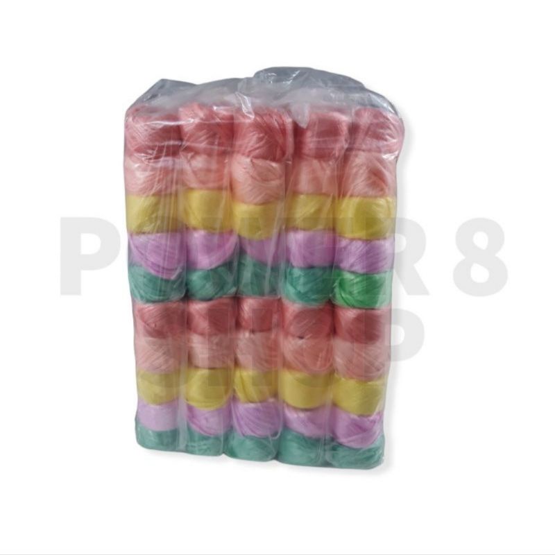 Small Soft Plastic Twine Straw String/ Tali (sold per 50 ROLLS & 100 ...