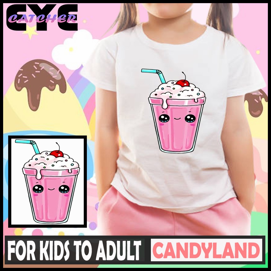 Candy Land Trendy Graphic Tees for Kids to Adult | Shopee Philippines