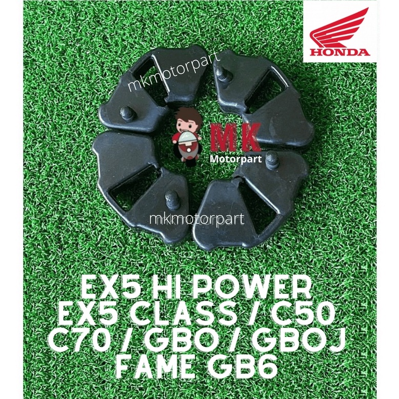 (M) Hub Rubber Honda EX5 Hi Power / EX5 CLASS / C70 / C50 / GBO / GBOJ ...