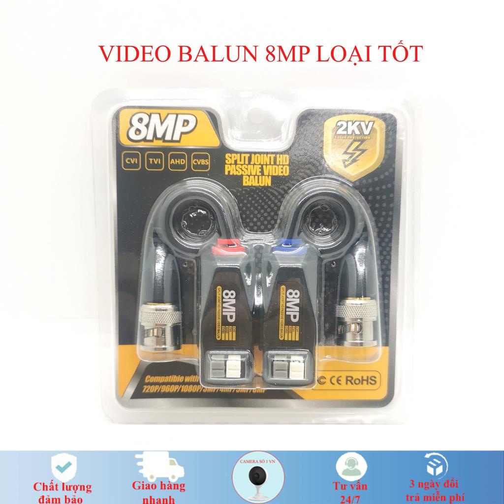 8mp Video Balun Has Good Signal Line Surge Protection | Shopee Philippines