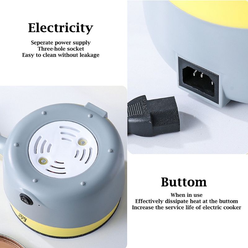 Multi-Function Electric Cooking pot toha Rice cooker Non-stick steamer ...