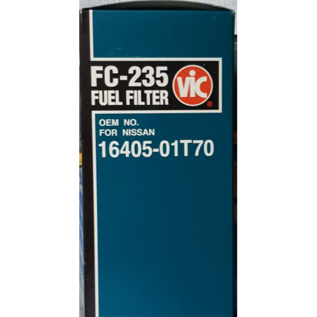 VIC FC-235 Fuel Filter for Nissan Safari Patrol Frontier | Shopee ...