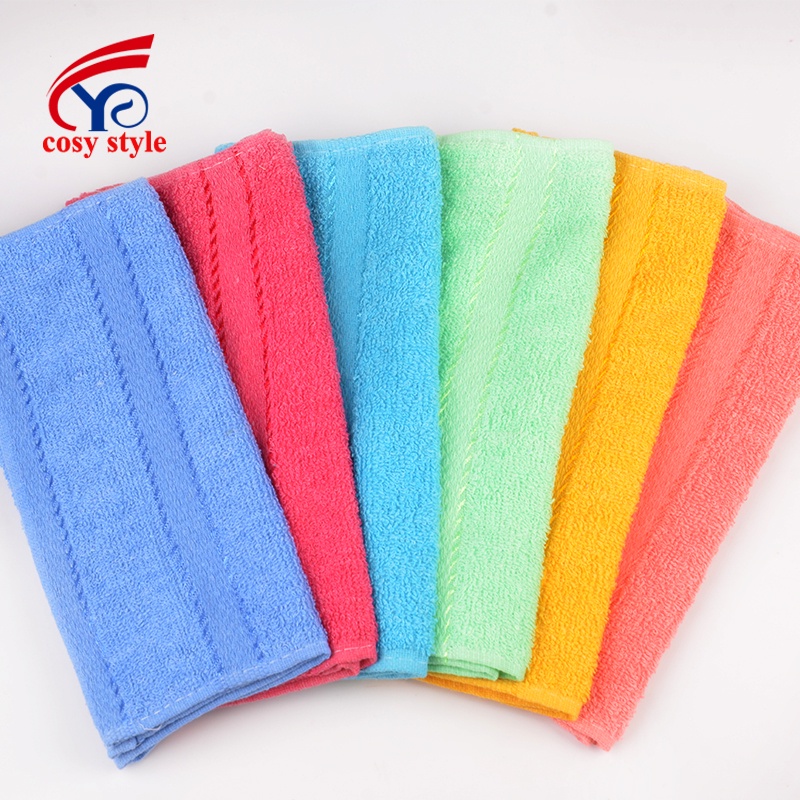 Cosy style 1 pc Plain Microfiber Quality Thick Cotton Face Towel Back ...