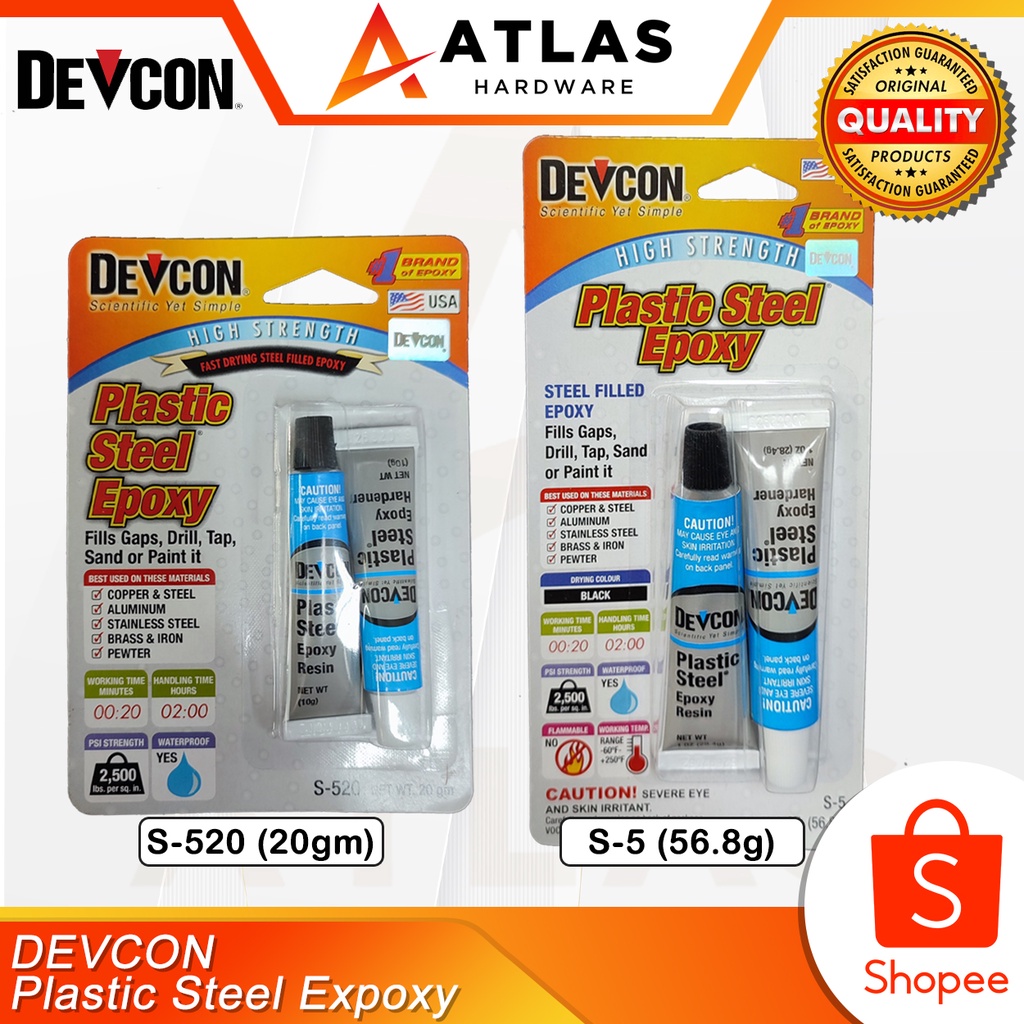 Devcon Plastic Steel Epoxy | Shopee Philippines