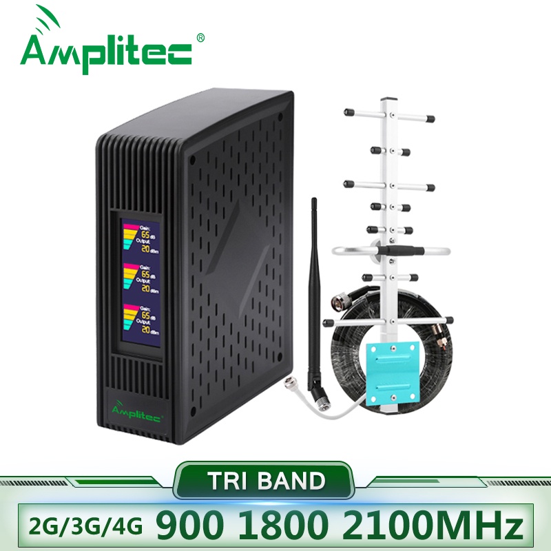 2G 3G 4G Tri-Band Signal Booster GSM 900+DCS/LTE 1800(Band 3)+UMTS/WCDMA | Shopee Philippines