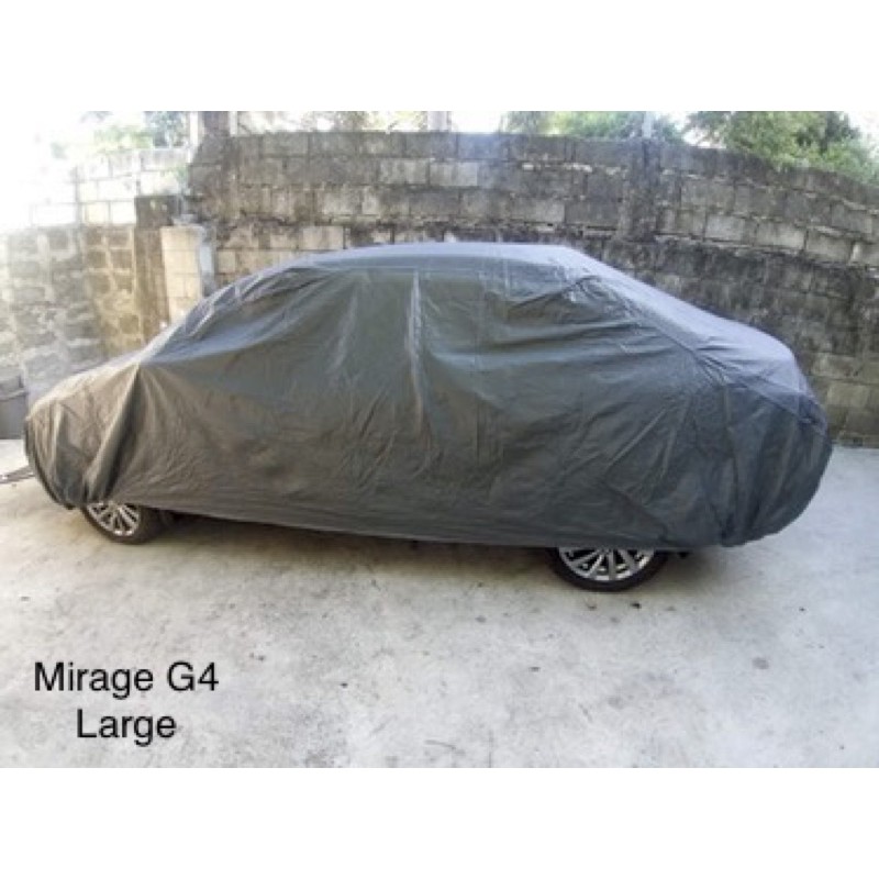 Car Cover Mirage G4 Weatherman | Shopee Philippines