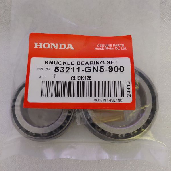 HONDA CLICK 125/150 KNUCKLE BEARING / STICK BEARING SET 53211-GN5-900 ...
