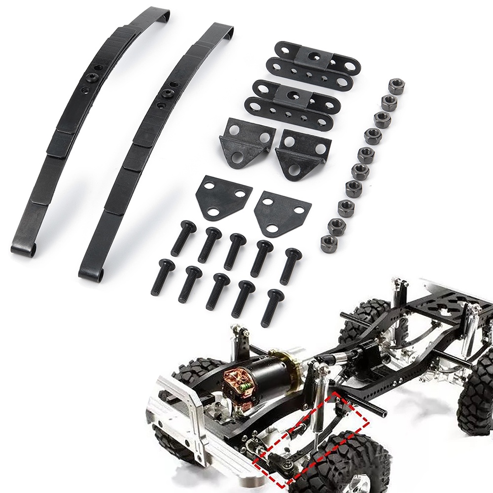 RC Car Hard Leaf Spring Suspension Steel Bar for 1:10 RC Car D90 TF2 ...