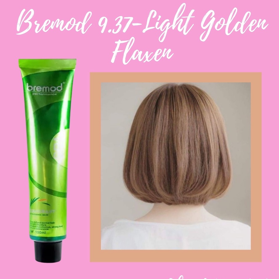 BREMOD PERFORMANCE HAIRCOLOR (LIGHT GOLDEN FLAXEN 9.37) BR-R301 ...