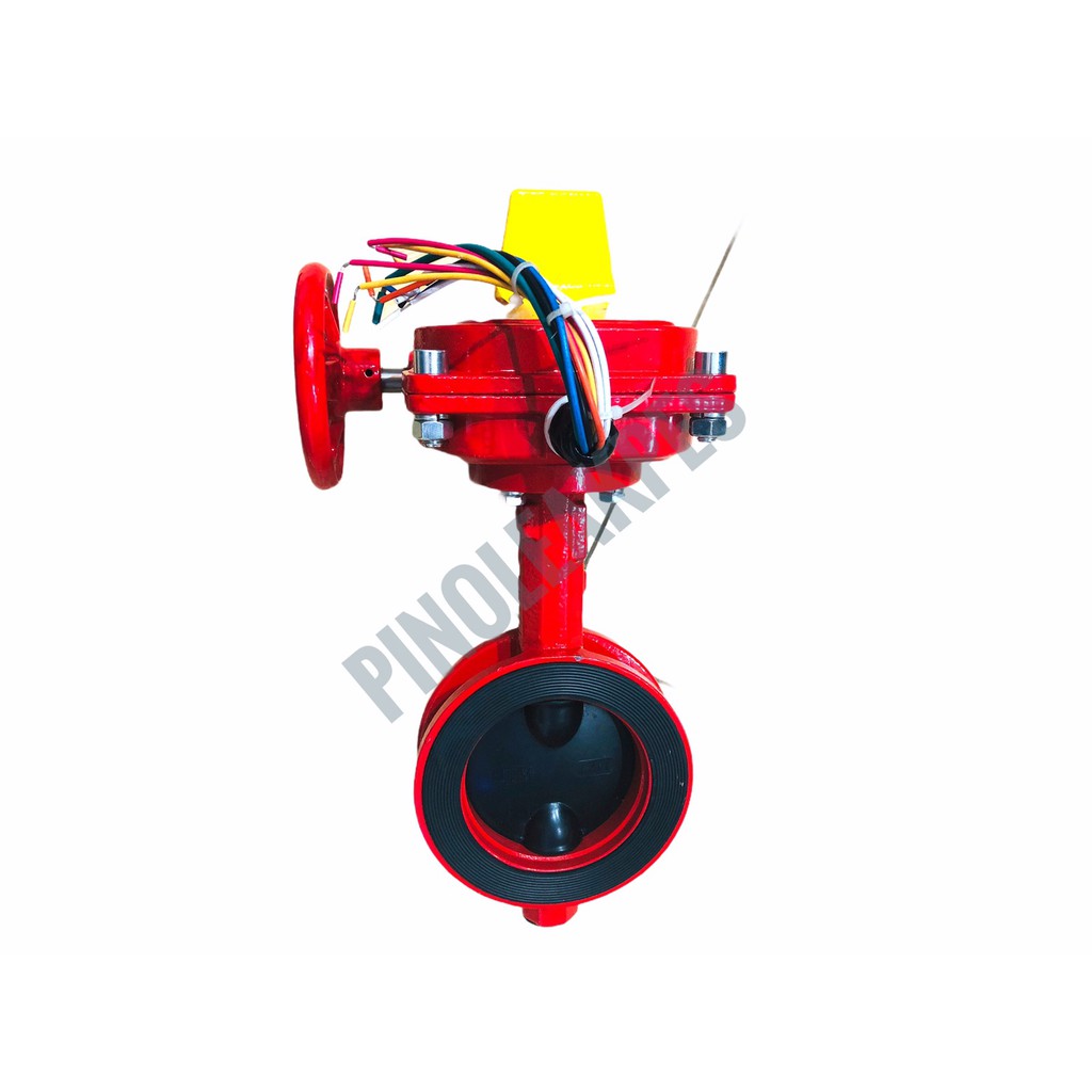 Floor Control Valve / Butterfly Valve with Supervisory Switch / Tamper ...