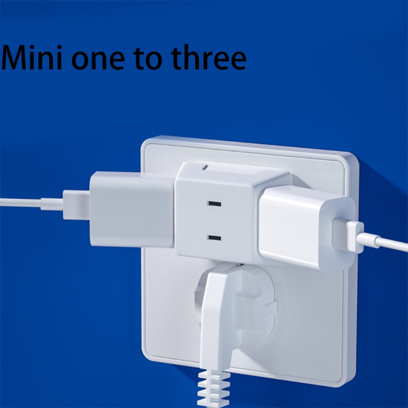 1 to 3 Sockets Extension Plug Wall Mounted Power Socket Foldable ...