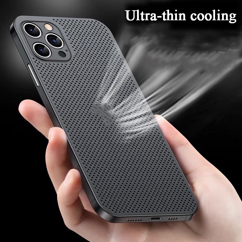 Heat Dissipation Ultra Slim Case For iPhone 12 13 14 Pro Max 14 Plus ...