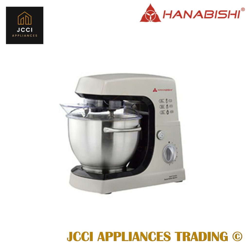 Hanabishi Professional Stand Mixer - with Self-Rotating 4.2 Liters Bowl ...